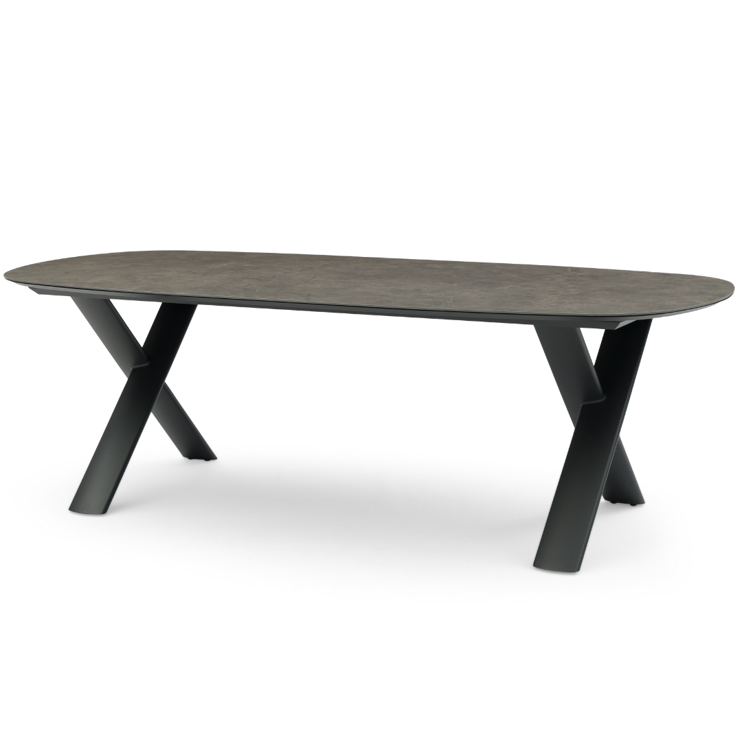 Albatross 3.1m Extendable Outdoor Dining Table | Charcoal