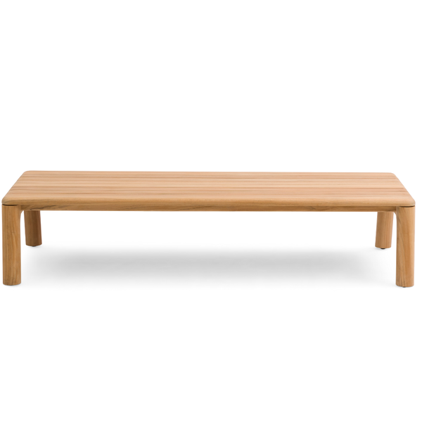 Tolo Teak Outdoor Coffee Table Large | Modern outdoor furniture from MON exteriors